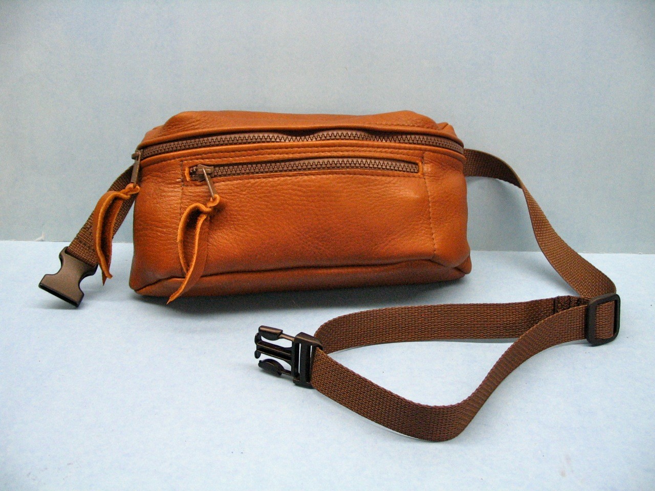 Large Hip Pack , Aspen Leather Shop - Aspen Leather custom leathercraft